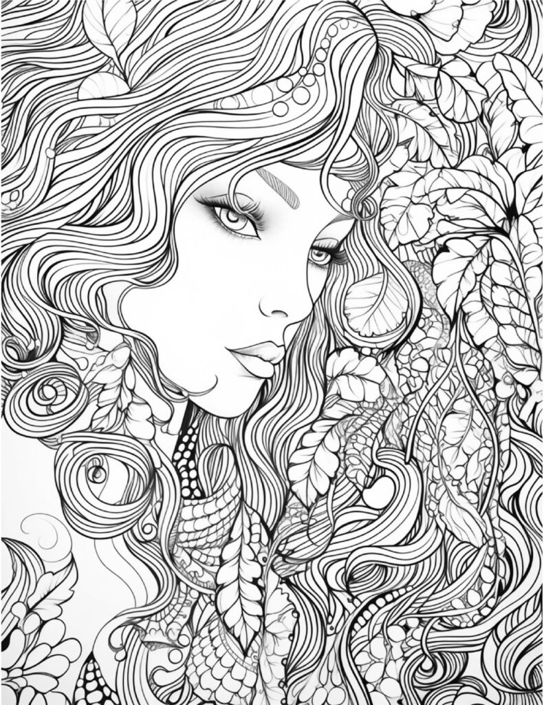 Free Adult Coloring Pages PDF Printable - Coloring Pages for Adult