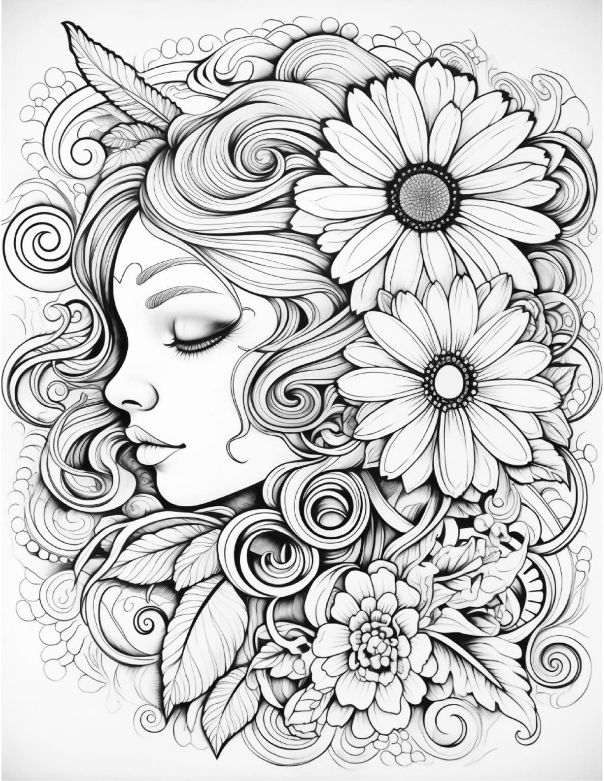 Free Adult Coloring Pages PDF Printable - Coloring Pages for Adult