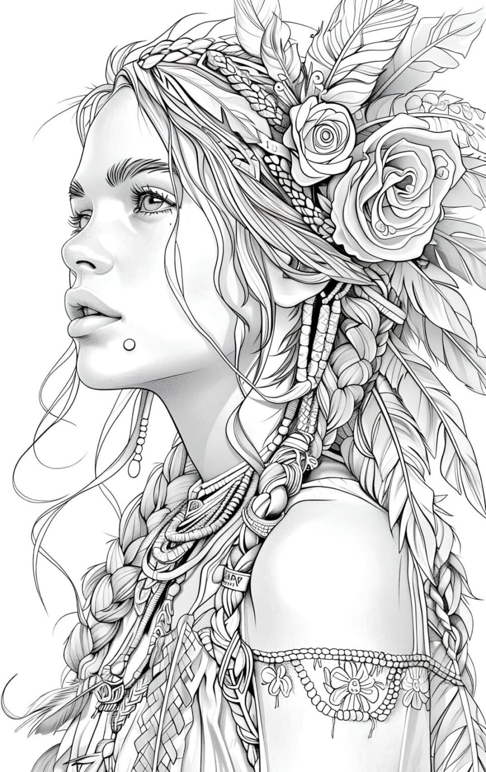 Animals Free Printable Adults Coloring Pages PDF