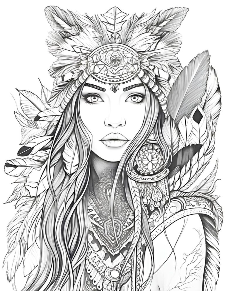 Free Adult Coloring Pages PDF Printable - Coloring Pages for Adult