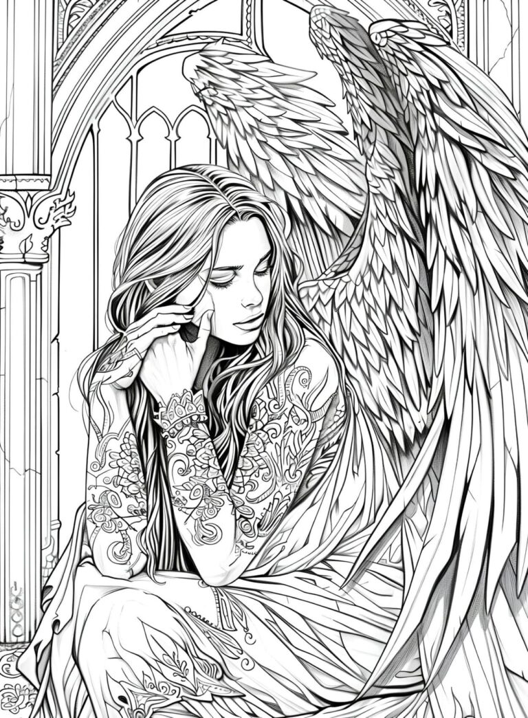 Free Adult Coloring Pages PDF Printable - Coloring Pages for Adult