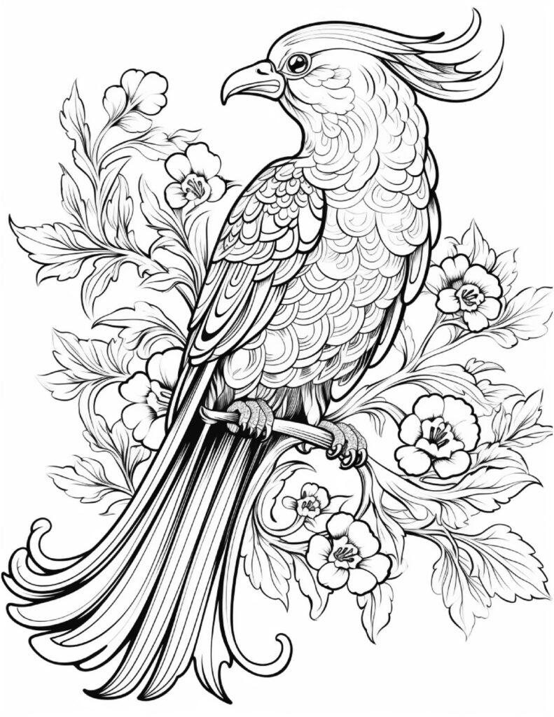 Free Coloring Pages PDF Printable - for Kids and Adults