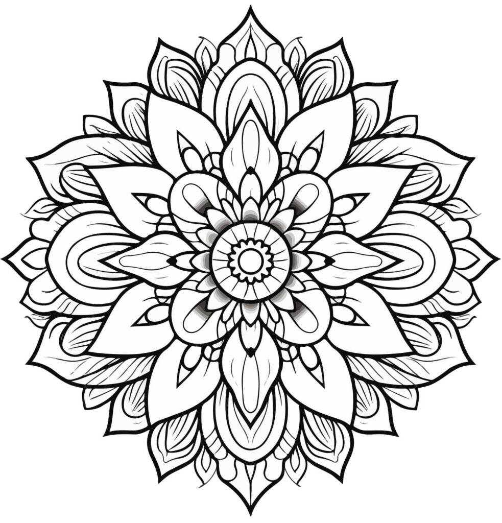 Free Printable Mandalas Coloring Pages for Adults