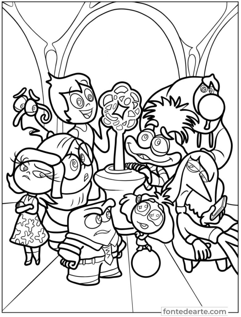 Desenhos Para Colorir e Pintar Infantil - Imprimir PDF