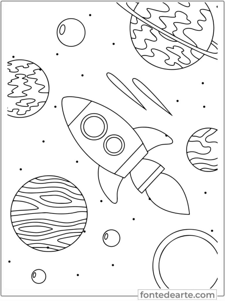 Desenhinhos Para Colorir Infantil - Imprimir PDF Grátis