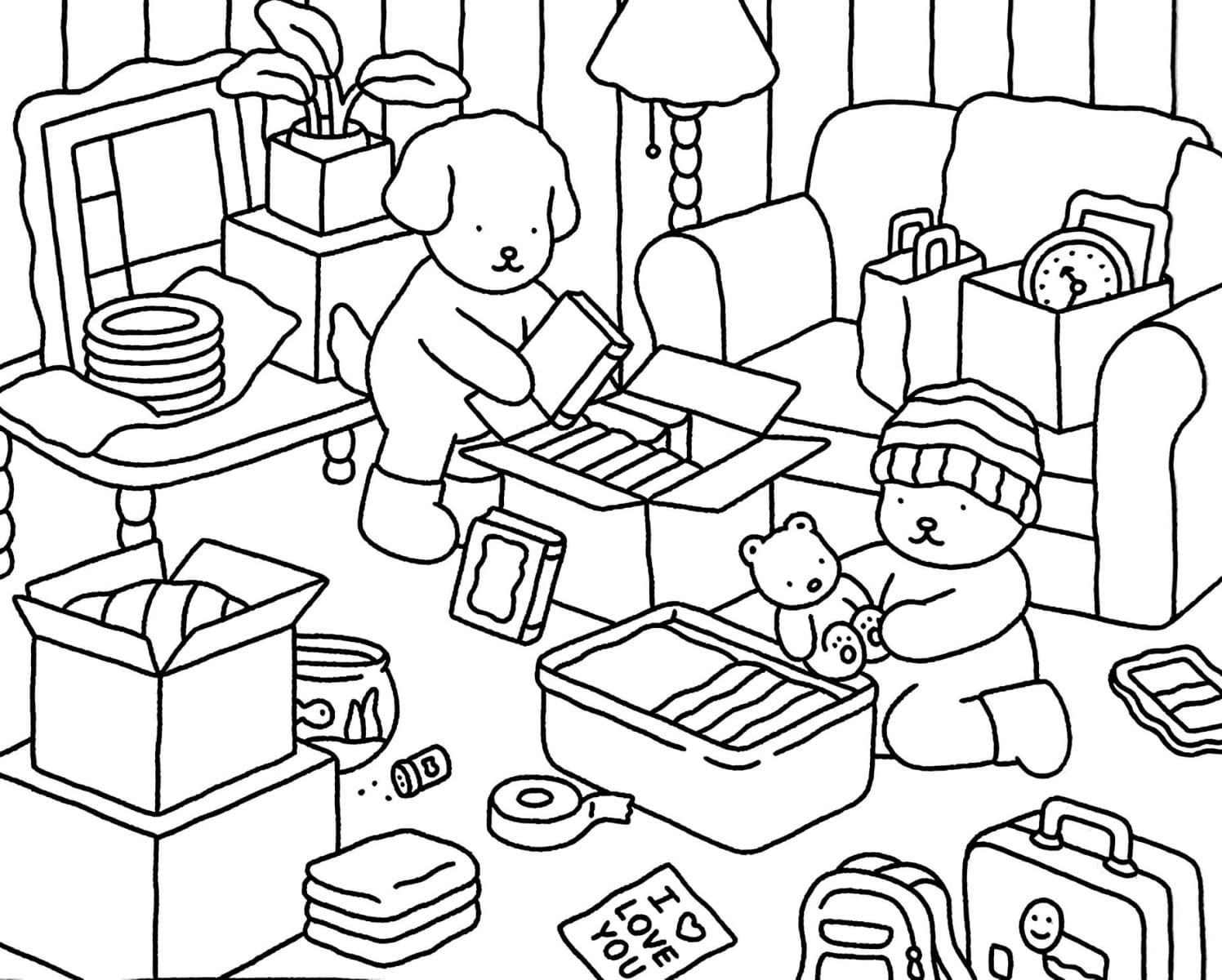 Desenhos Bobbie Goods Para Colorir e Pintar Imprimir PDF