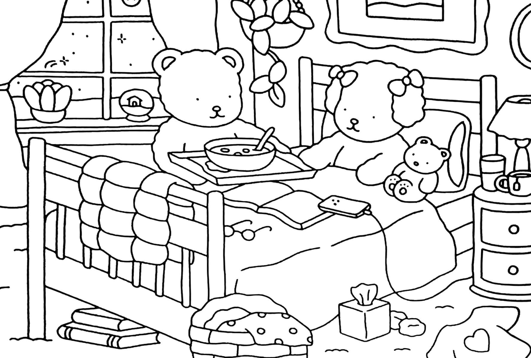 Desenhos Bobbie Goods Para Colorir e Pintar Imprimir PDF